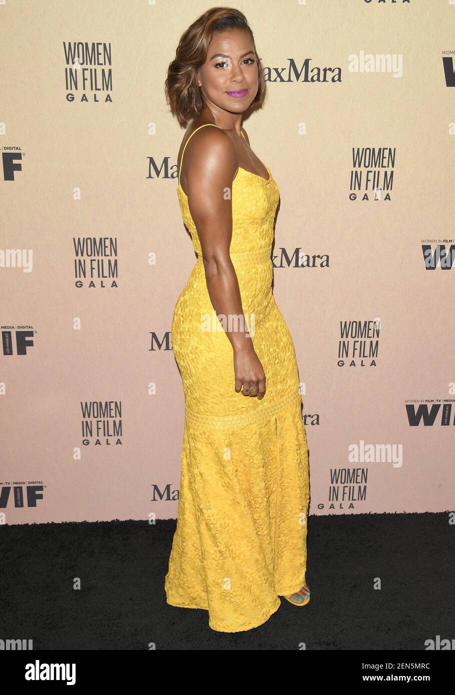 Toni Trucks arrives at the 2019 Women In Film Annual Gala held at the ...