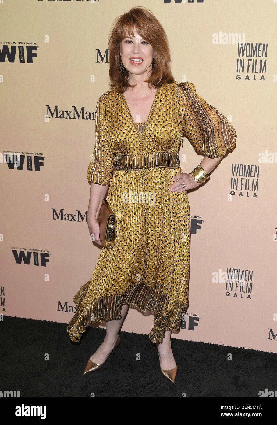 Lee Purcell arrives at the 2019 Women In Film Annual Gala held at the ...
