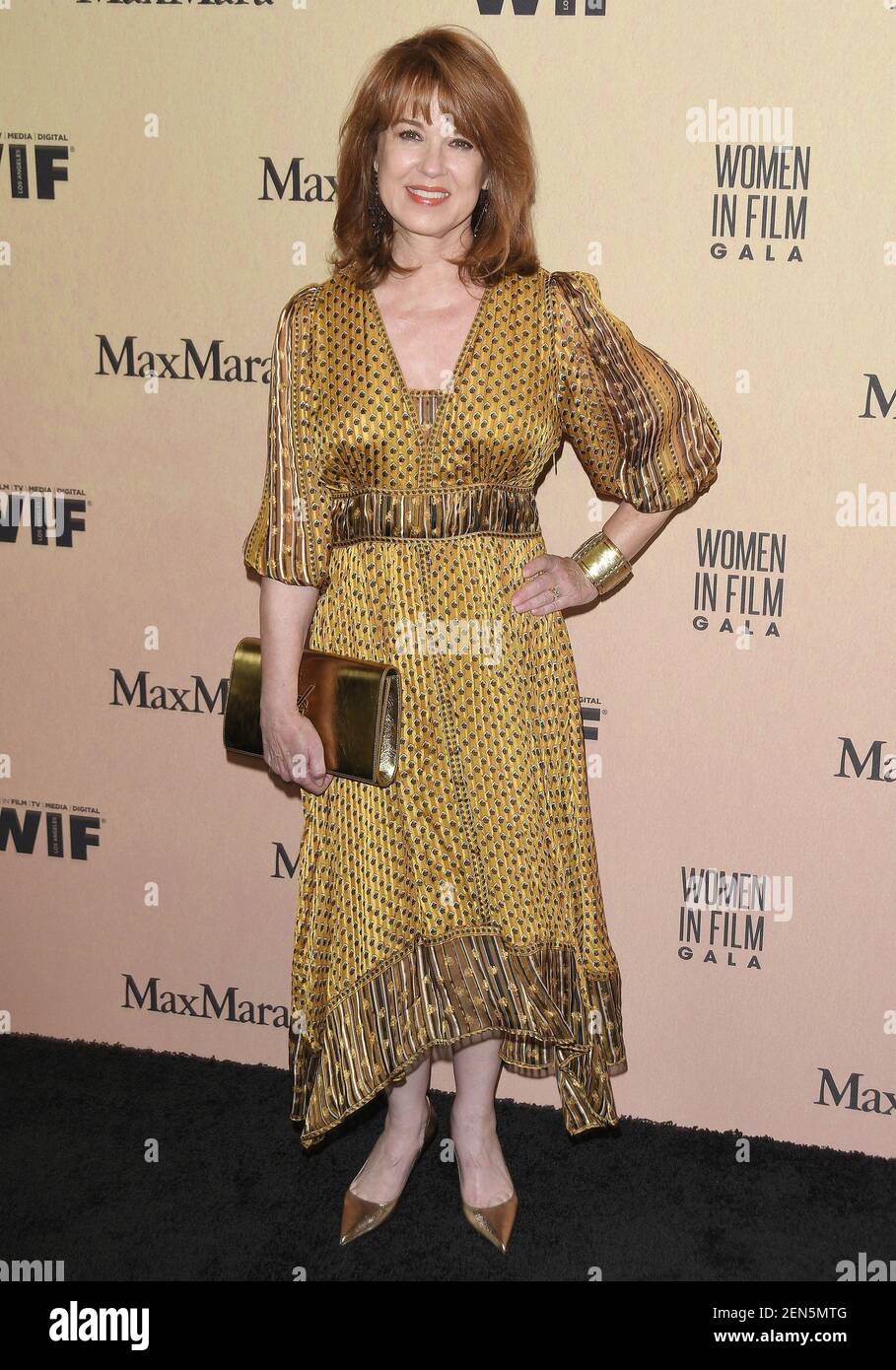 Lee Purcell arrives at the 2019 Women In Film Annual Gala held at the ...