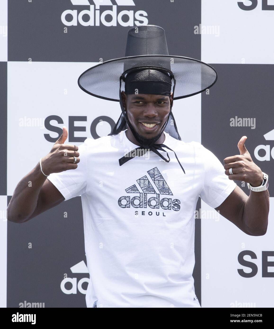 Premier League club Manchester United player Paul Pogba from French ...