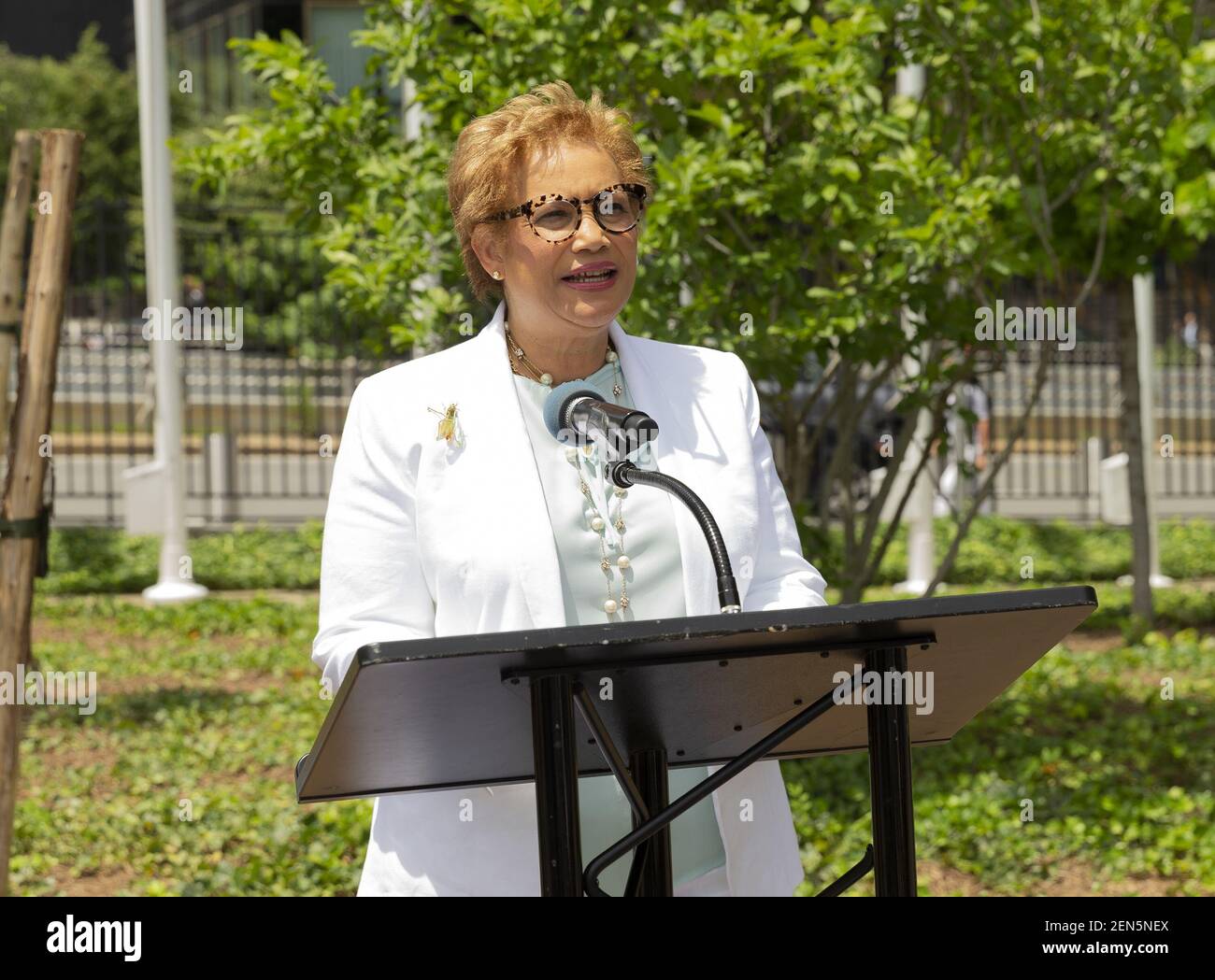 (6/12/2019) Catherine Pollard speaks at dedication Ceremony of a ...