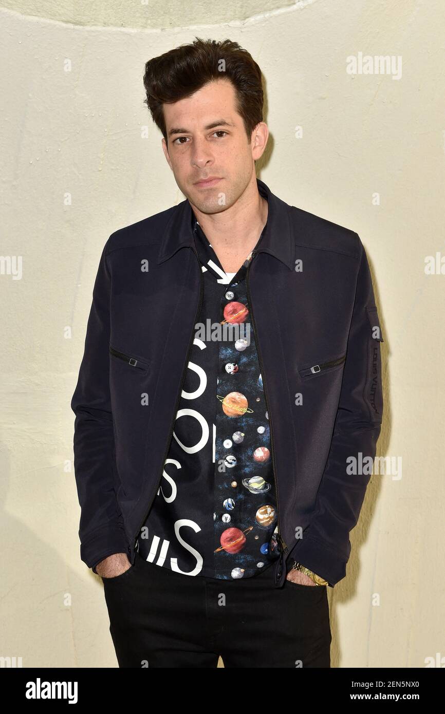 Mark Ronson attends the Louis Vuitton Cruise 2020 Fashion Show at TWA ...
