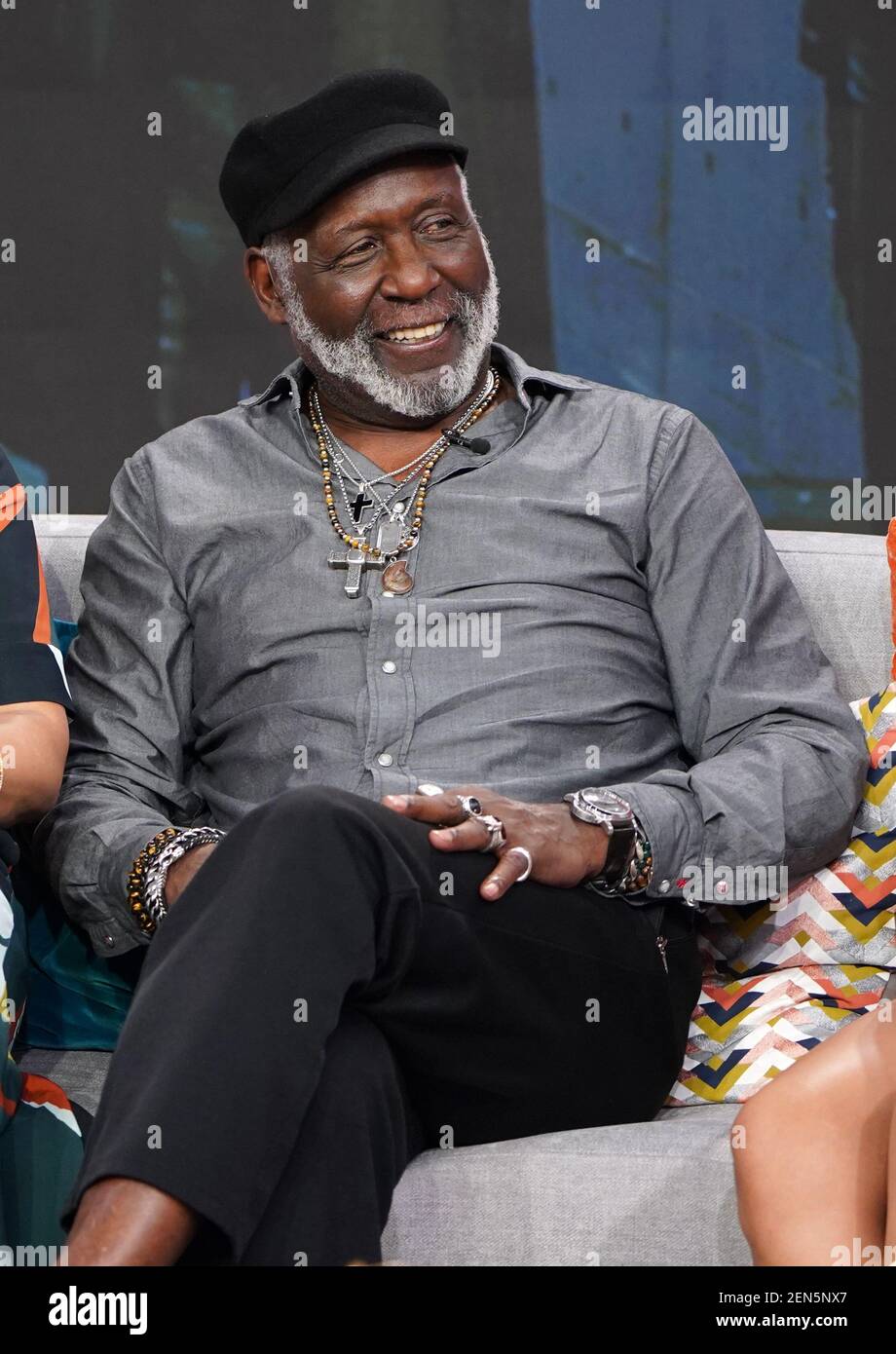 MIAMI, FL - JUNE 13: Richard Roundtree is seen during Despierta America ...