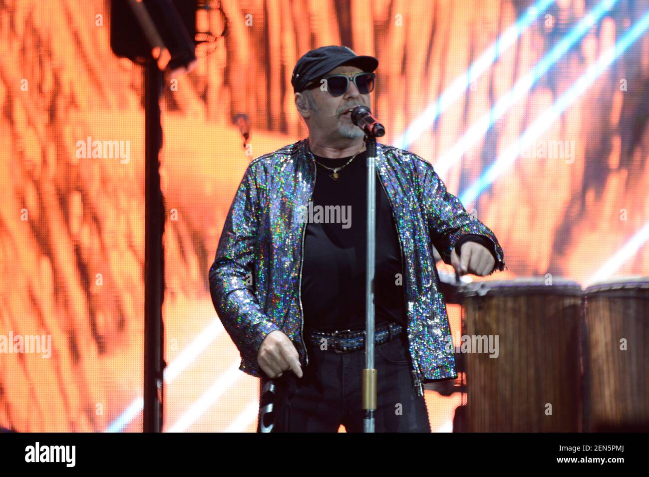 The famous Italian rockstar Vasco Rossi, also known as Vasco or with ...