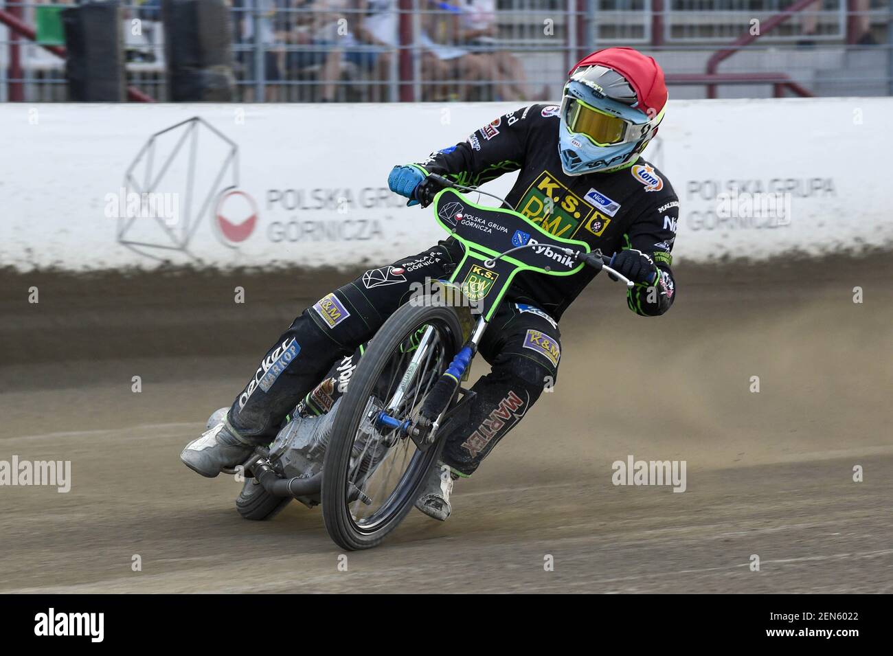 Troy Batchelor of PGG ROW Rybnik on the track in Heat 13 during the ...