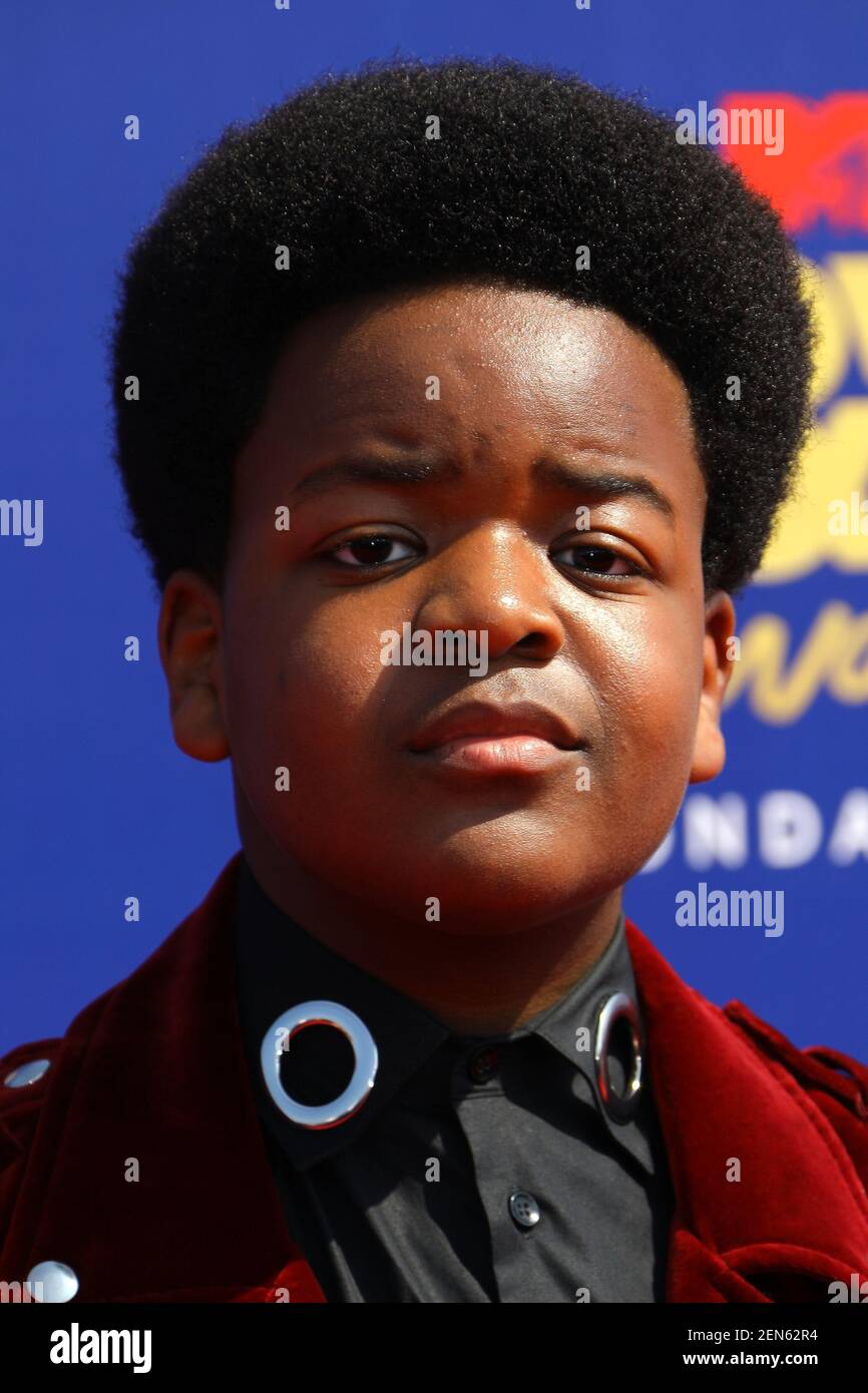 Keith L Williams attends the 2019 MTV Movie and TV Awards held at ...