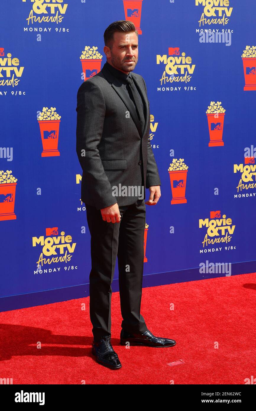 Jason Wahler attends the 2019 MTV Movie and TV Awards held at Barker ...
