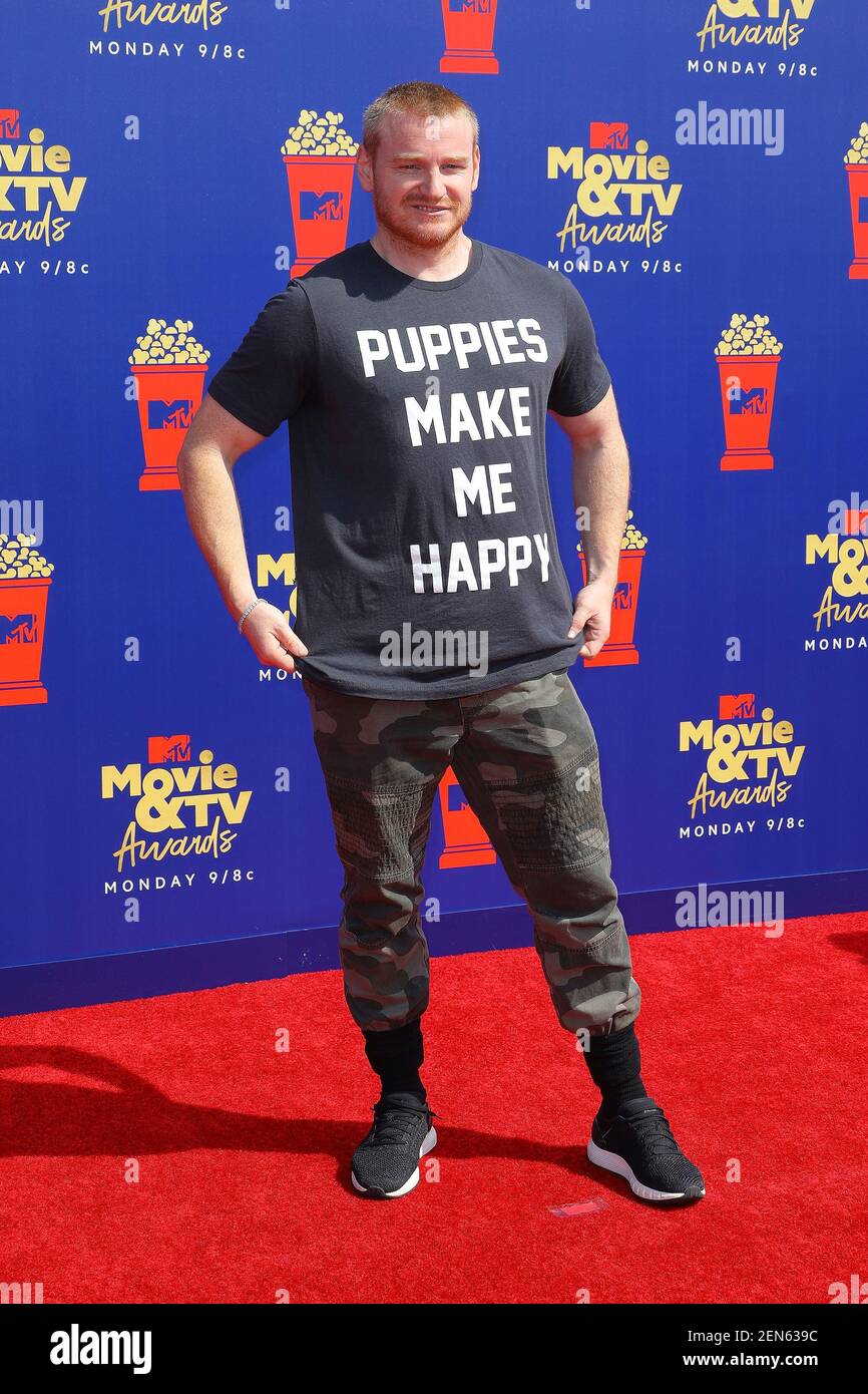 Wes Bergmann attends the 2019 MTV Movie and TV Awards held at Barker ...