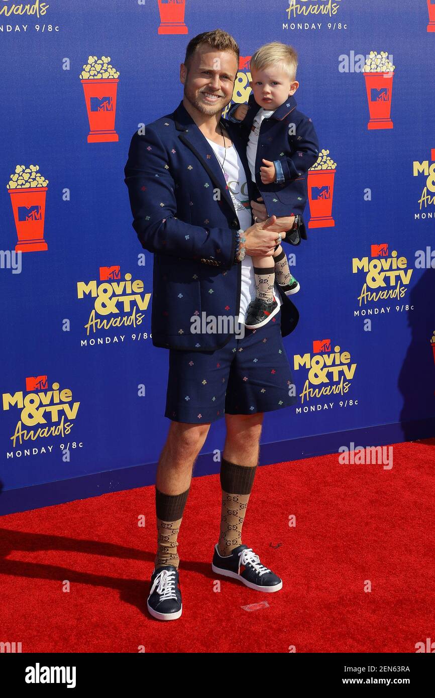 Spencer Pratt, Gunner Stone attend the 2019 MTV Movie and TV Awards ...