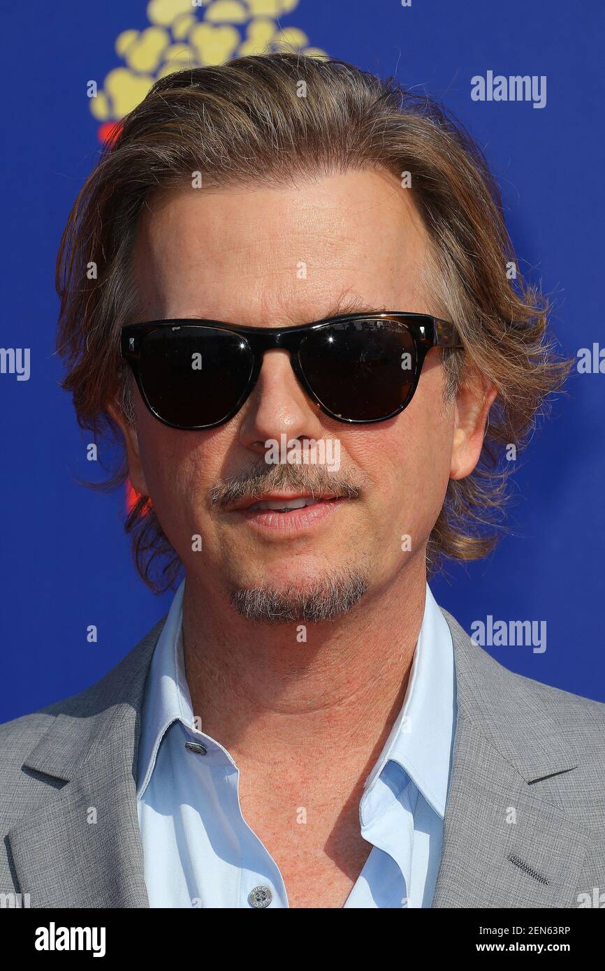 David Spade attends the 2019 MTV Movie and TV Awards held at Barker ...