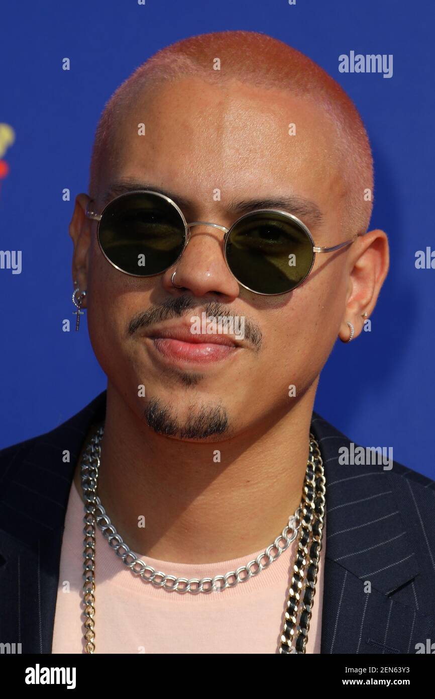 Evan Ross attends the 2019 MTV Movie and TV Awards held at Barker ...