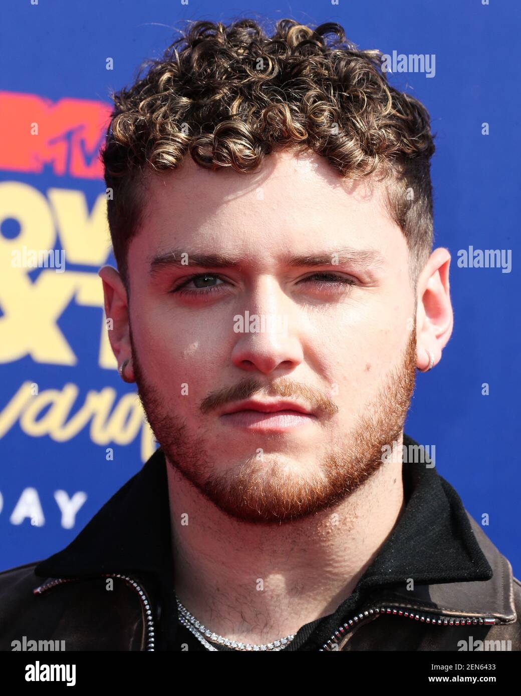 SANTA MONICA, LOS ANGELES, CALIFORNIA, USA - JUNE 15: Singer Bazzi ...