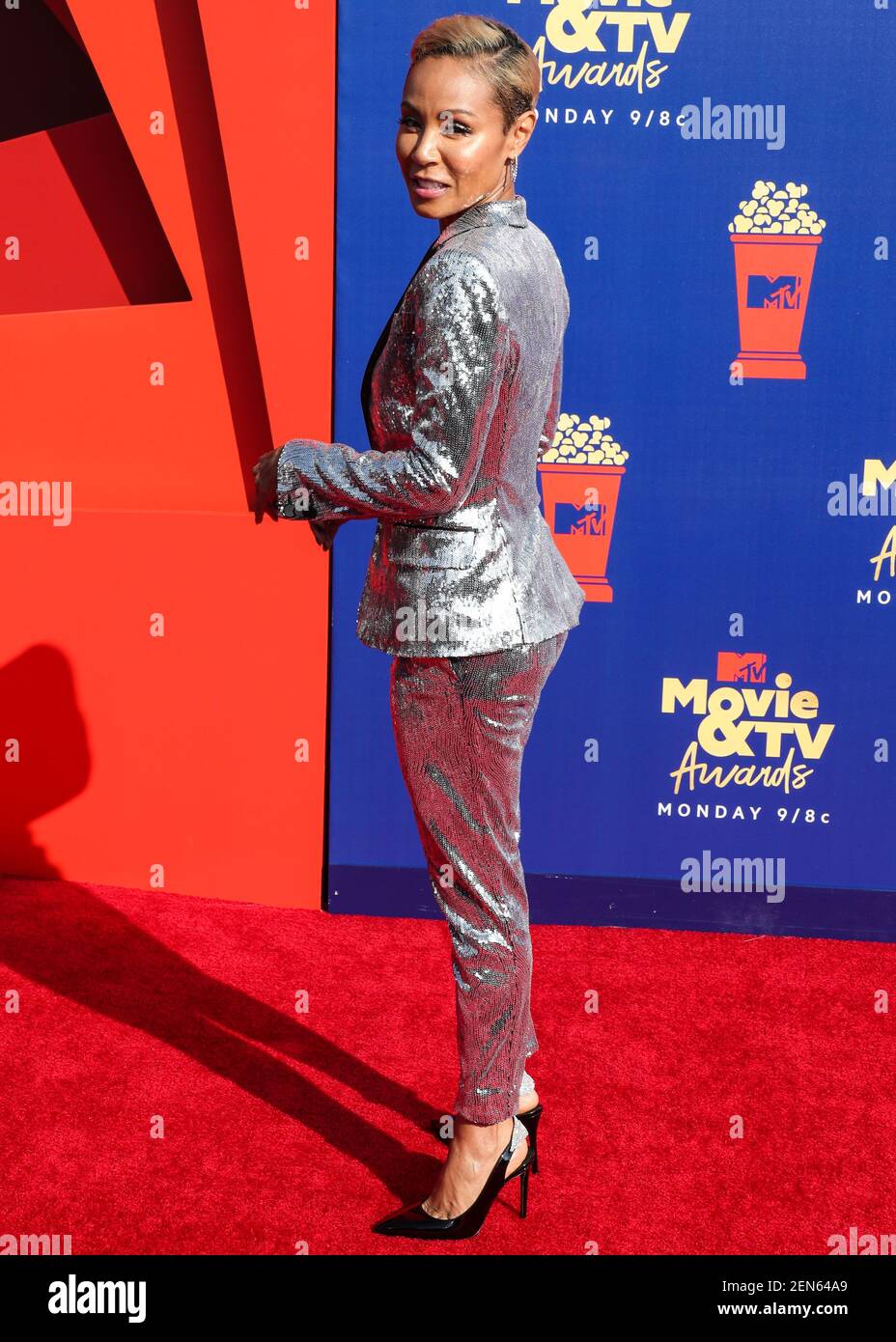 SANTA MONICA, LOS ANGELES, CALIFORNIA, USA - JUNE 15: Actress Jada ...