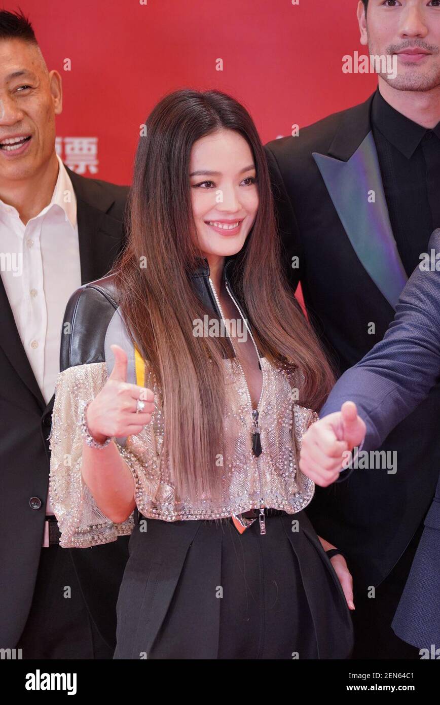 Taiwanese model and actress Shu Qi arrives on the red carpet for the ...