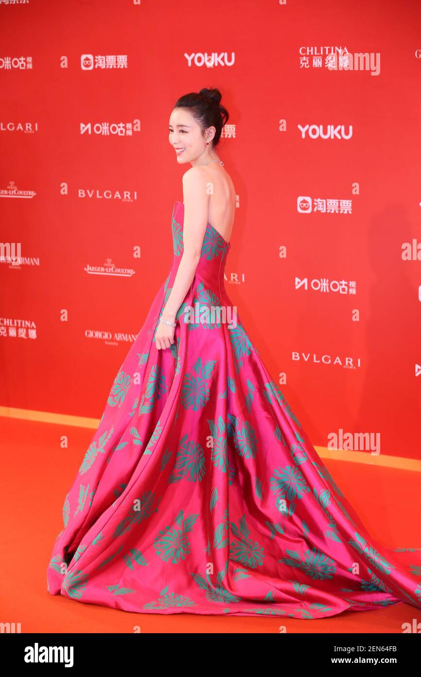 Chinese actress Zhang Jingchu arrives on the red carpet for the opening ...