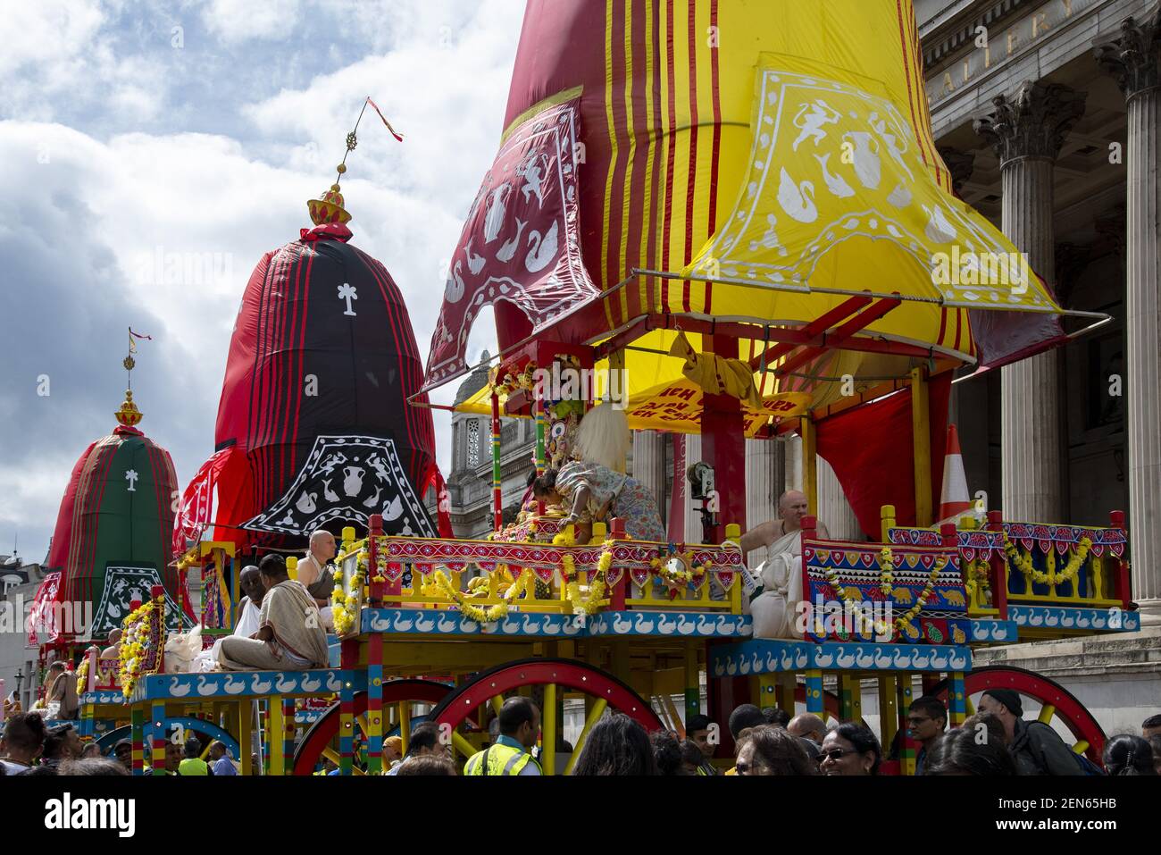 Devotees and pilgrims celebrate 51 years of the Hare Krishna movement ...