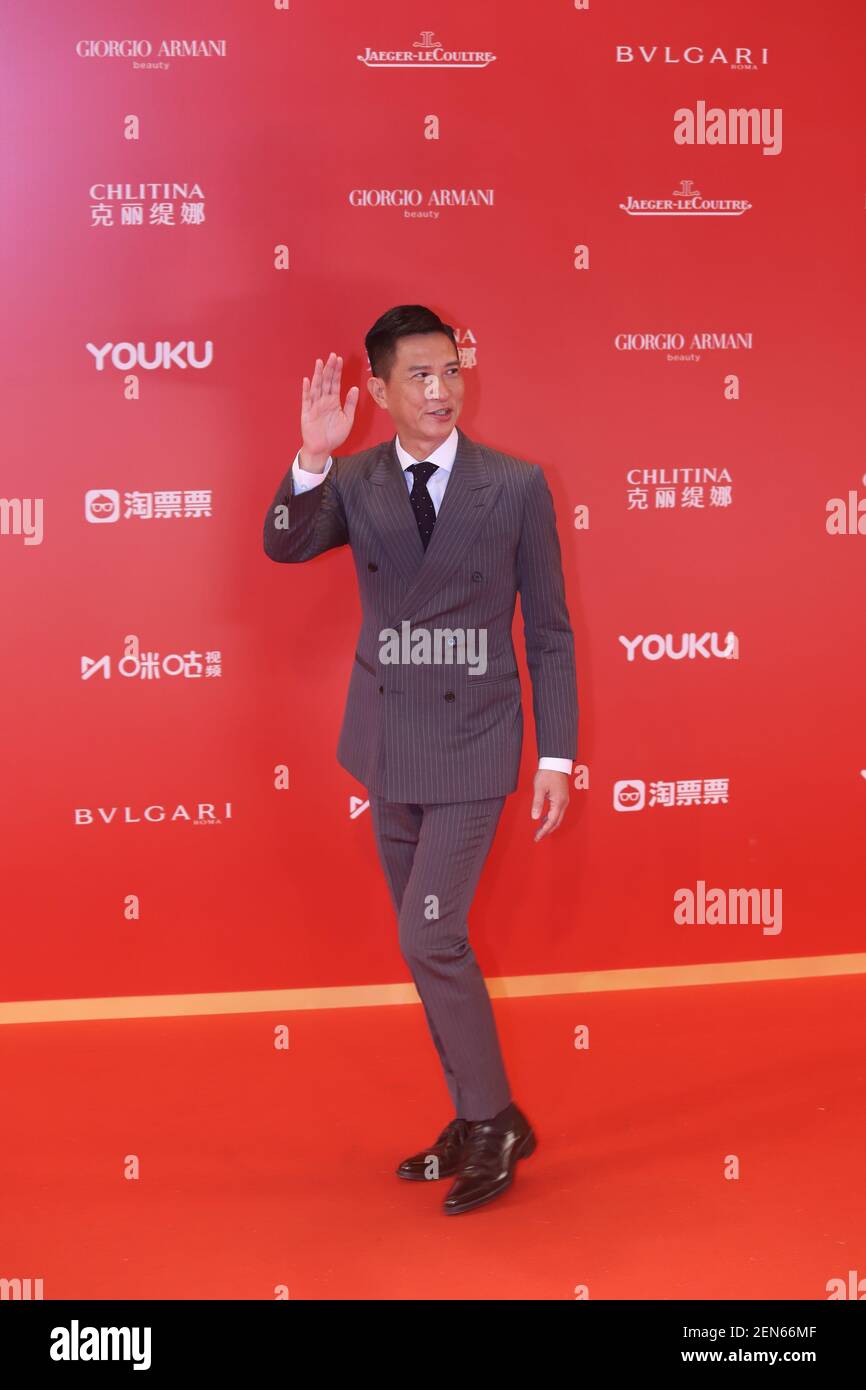 Hong Kong actor Nick Cheung arrives on the red carpet for the opening ...