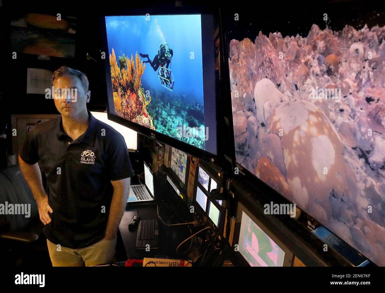 Dr. Brian Zgliczynski, with the Scripps Institution of Oceanography ...
