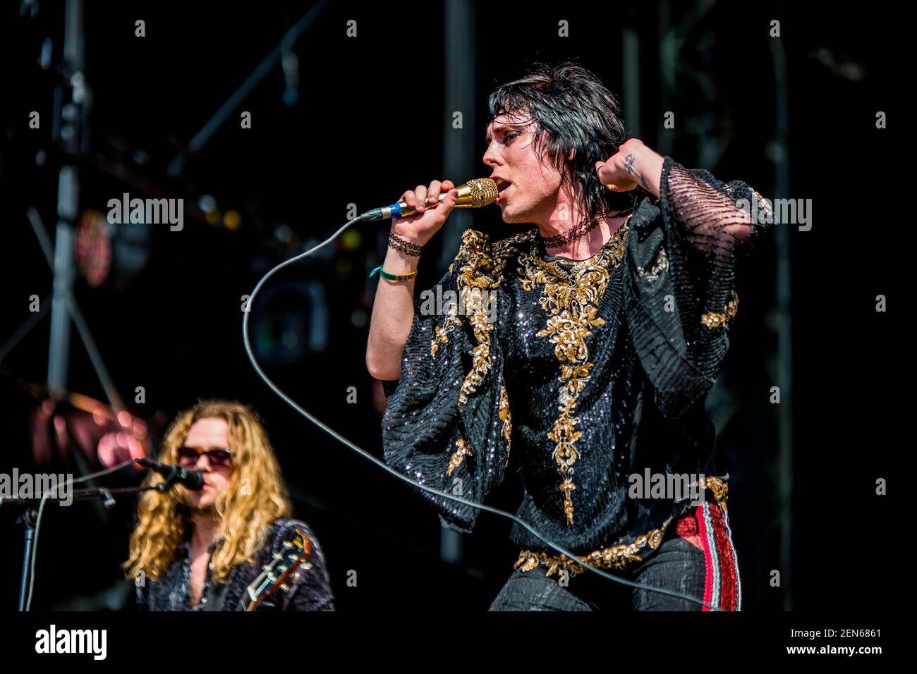 The Struts are an English rock band made up of Luke Spiller (vocals ...