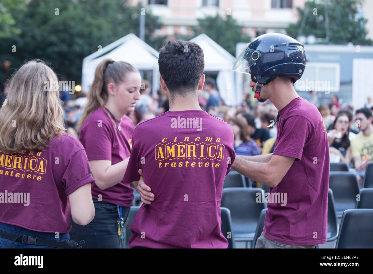 British actor Jeremy Irons is a guest of the "Il Cinema in Piazza ...