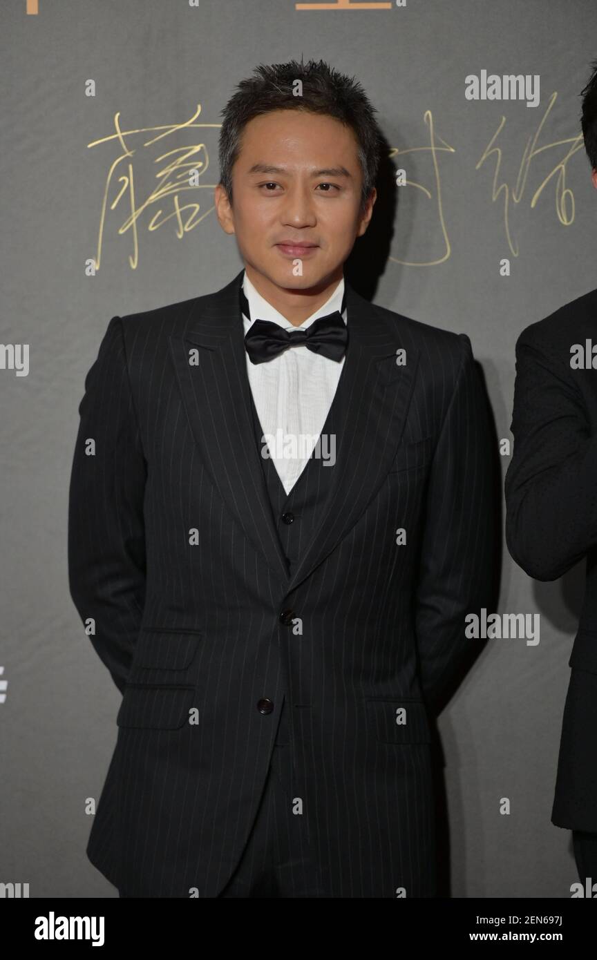 Chinese actor Deng Chao arrives on the red carpet for 2019 Sina Weibo ...