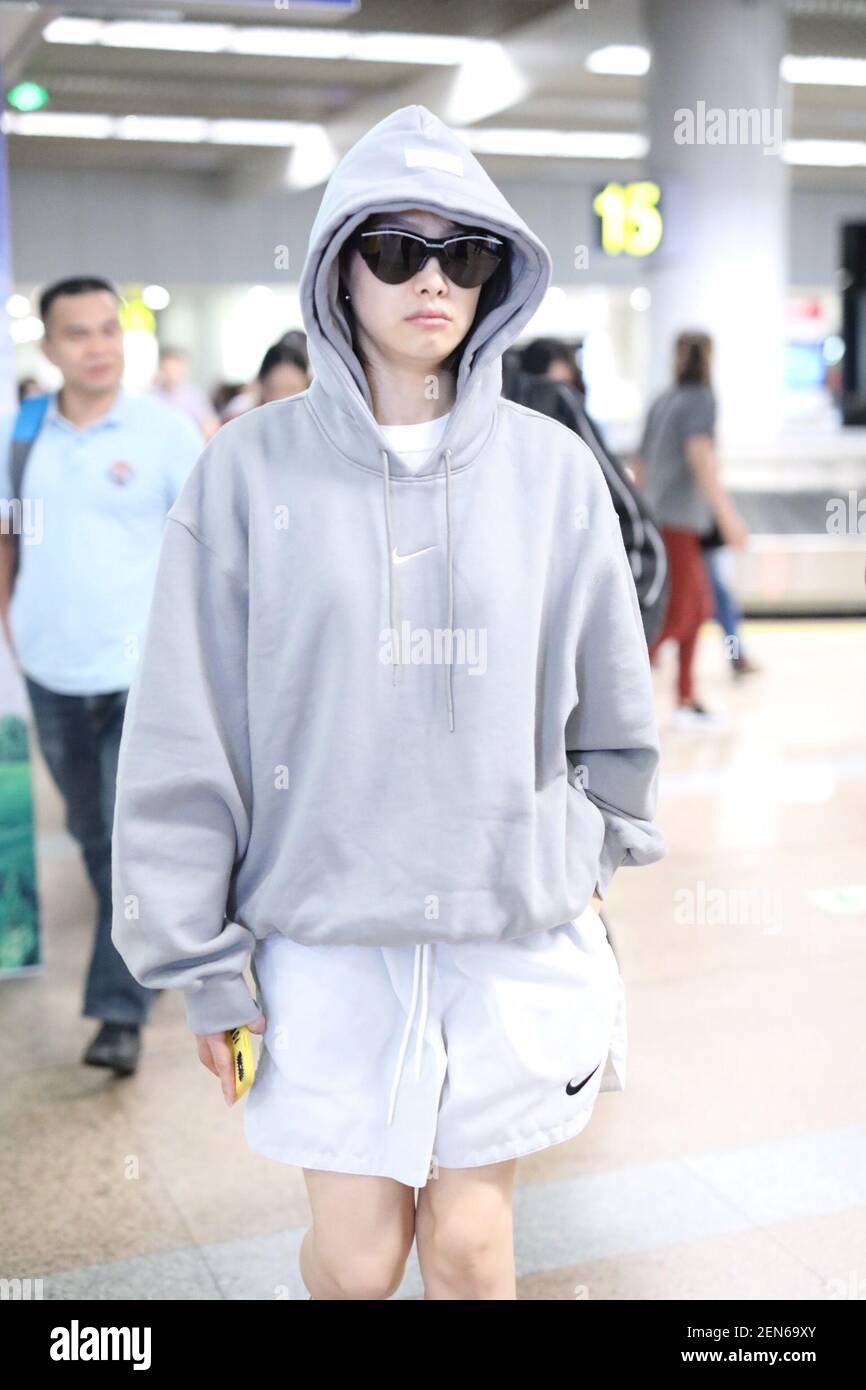 Chinese singer and actress Victoria Song or Song Qian arrives at the ...