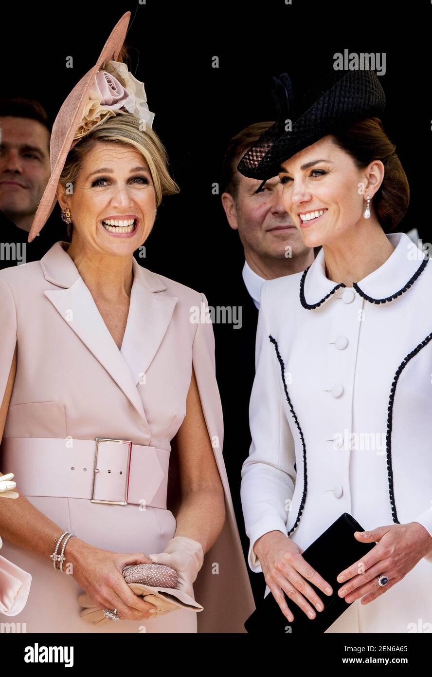 17-06-2019 England Queen Maxima and the Duchess of Cambridge, Kate ...
