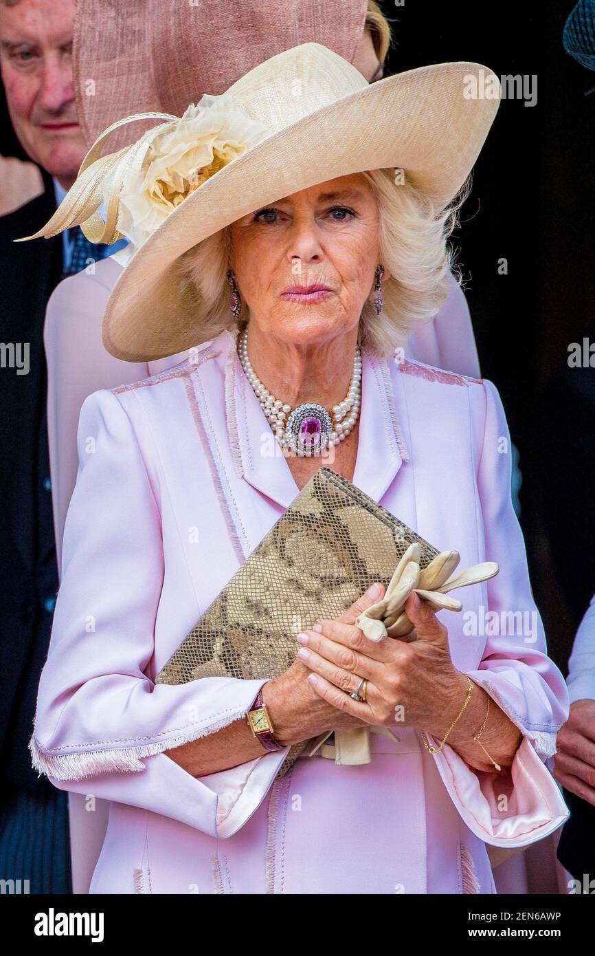 Camilla Duchess Of Cornwall During Order Of The Garter Service A camilla-duchess-of-cornwall-during-order-of-the-garter-service-a