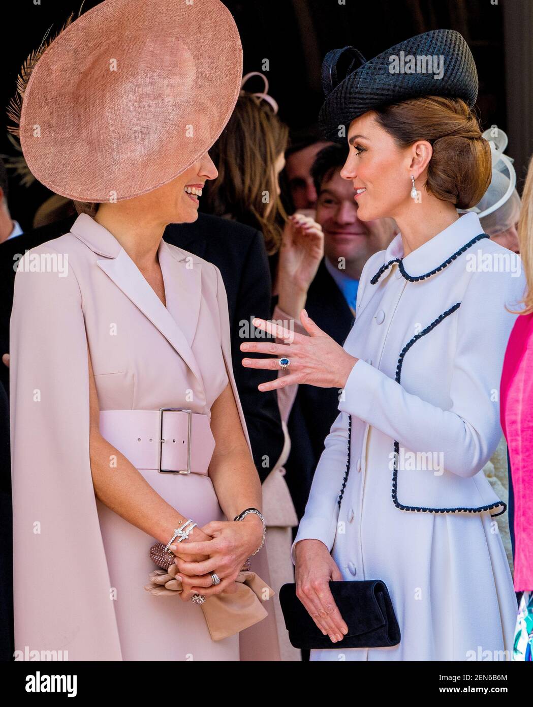 Queen Maxima of the Netherlands, Catherine Duchess of Cambridge during ...