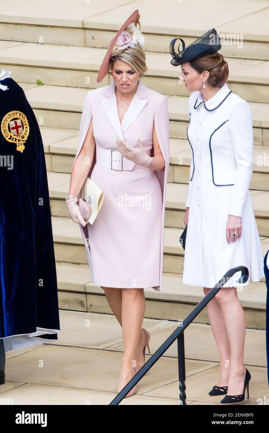 Queen Maxima of the Netherlands, Catherine Duchess of Cambridge during ...