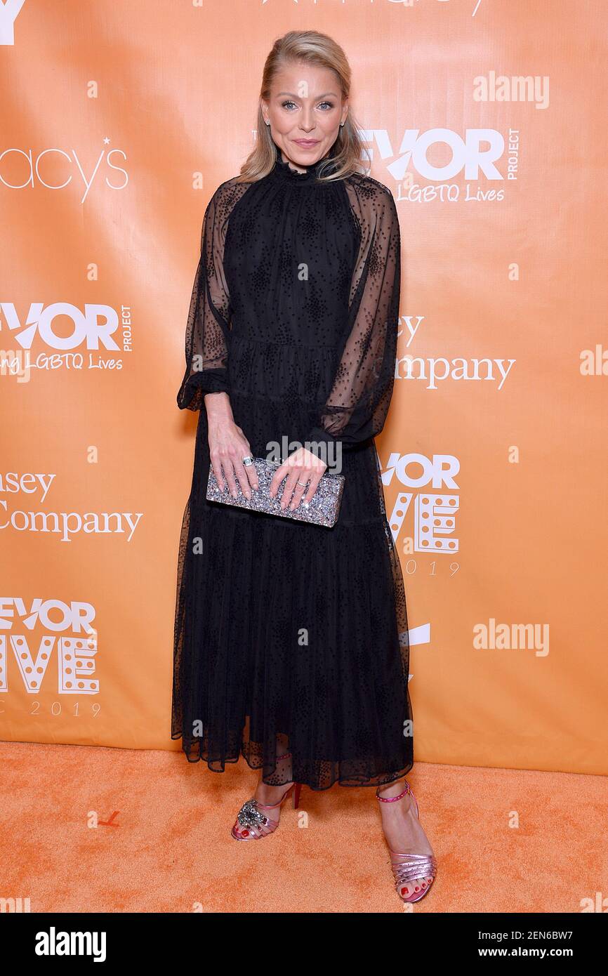 Kelly Ripa attends The Trevor Project at Cipriani Wall Street in New ...