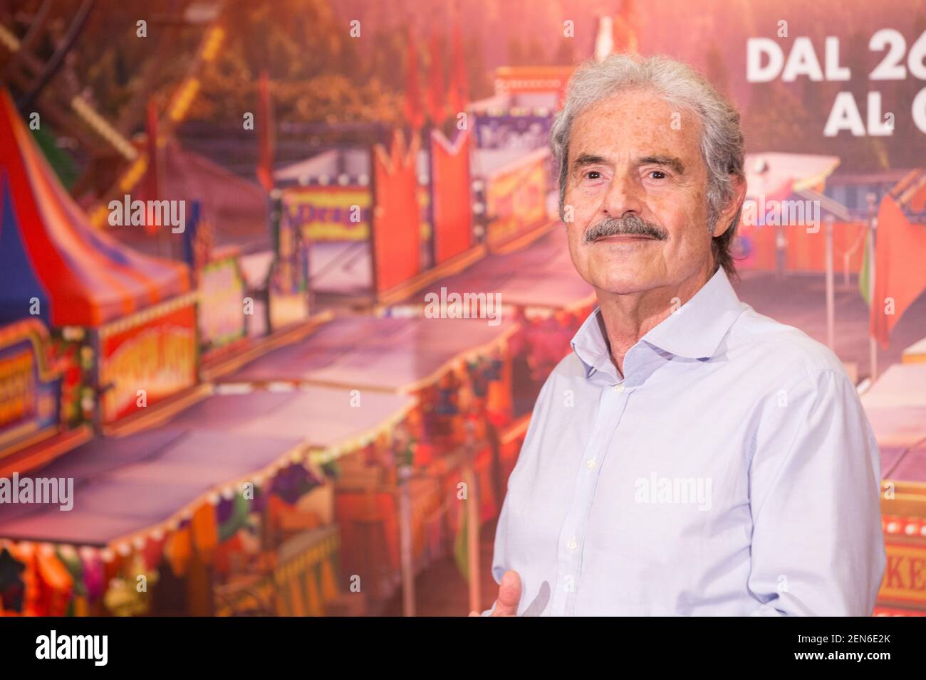 Italian actor Massimo Dapporto Photocall in Rome of the film "Toy Story ...