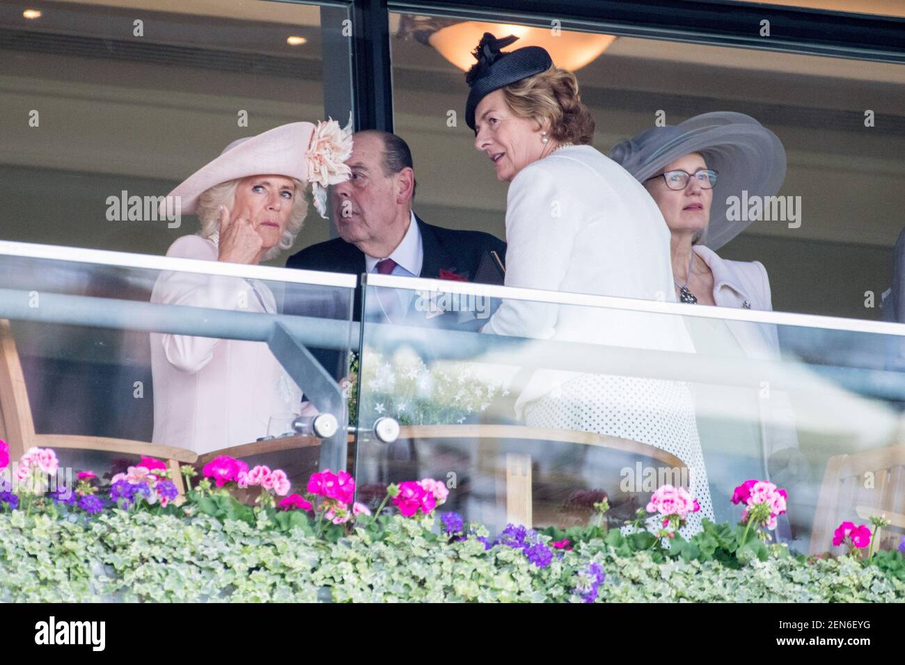 Prince Charles of Wales, Camilla Duchess of Cornwall during day one of ...