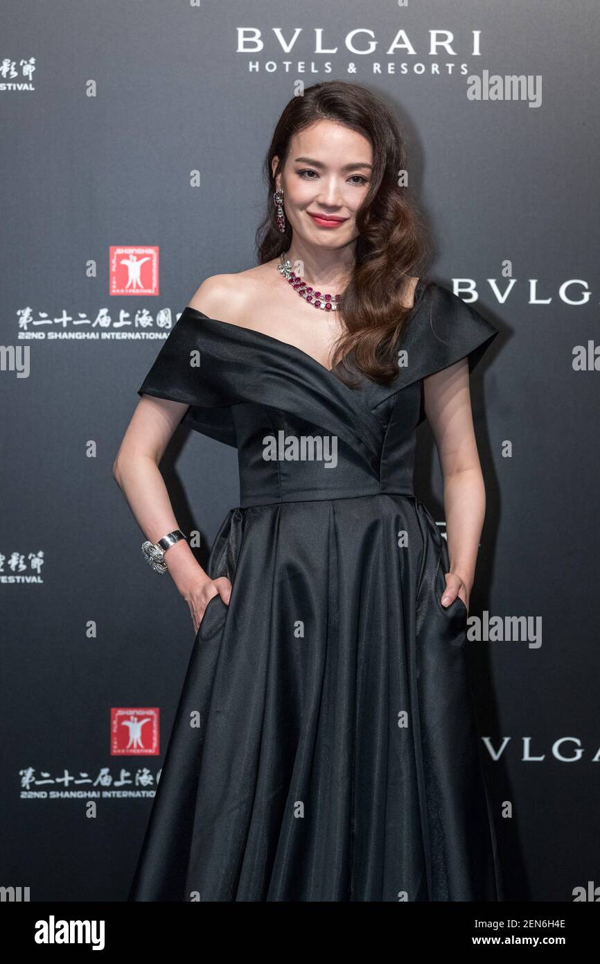 Taiwanese model and actress Shu Qi attends the opening ceremony for ...