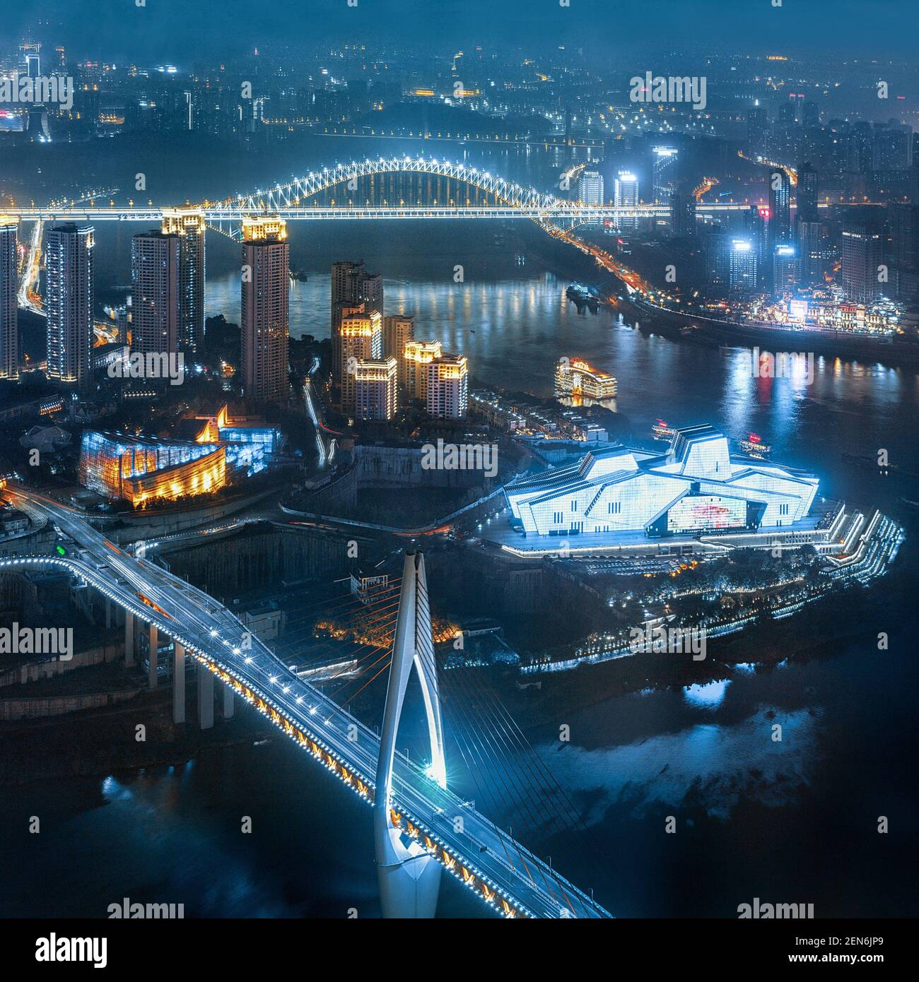 Chongqing, China - June19 2016: Take a look at the charming scenery of ...