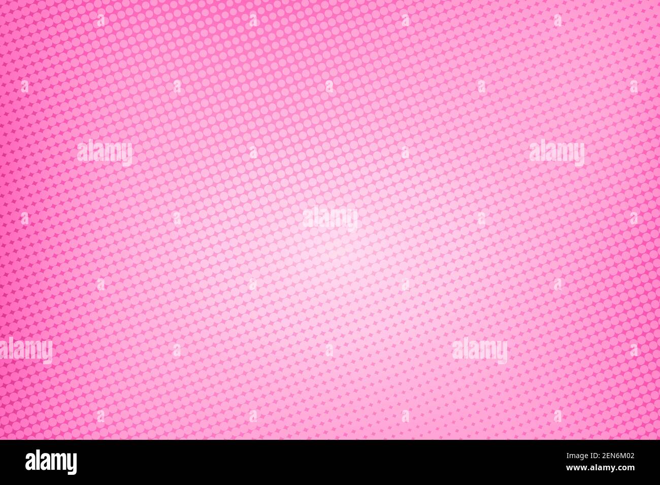 Pop art colorful comics book magazine cover. Polka dots pink background ...