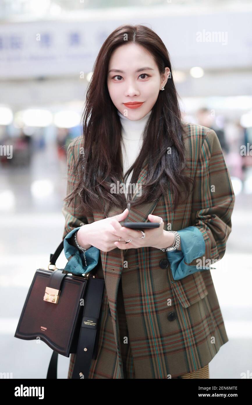 Chinese singer and actress Wang Feifei, known professionally as Fei ...