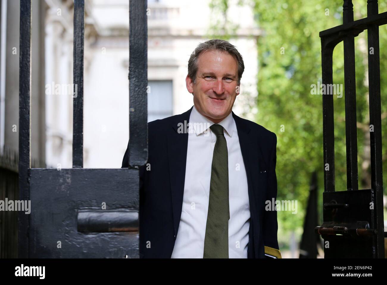Secretary of State for Education Damian Hinds arrives at Downing Street ...
