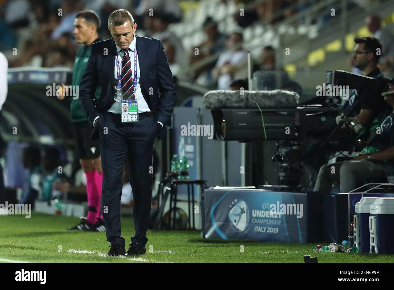 Coach of England Aldy Boothroyd dejection Cesena 18-06-2019 Stadio Dino ...