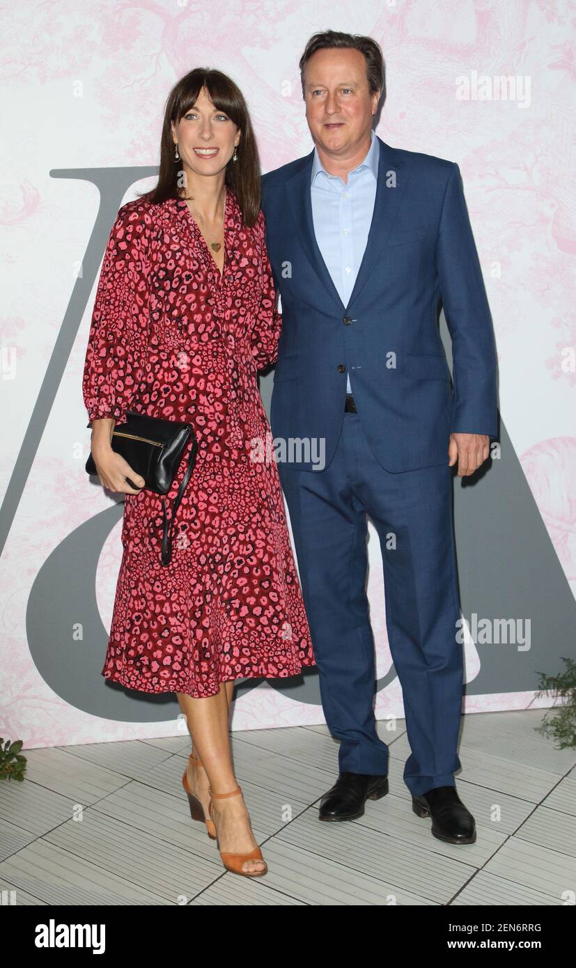 David Cameron and Samantha Cameron at The Victoria and Albert Museum ...