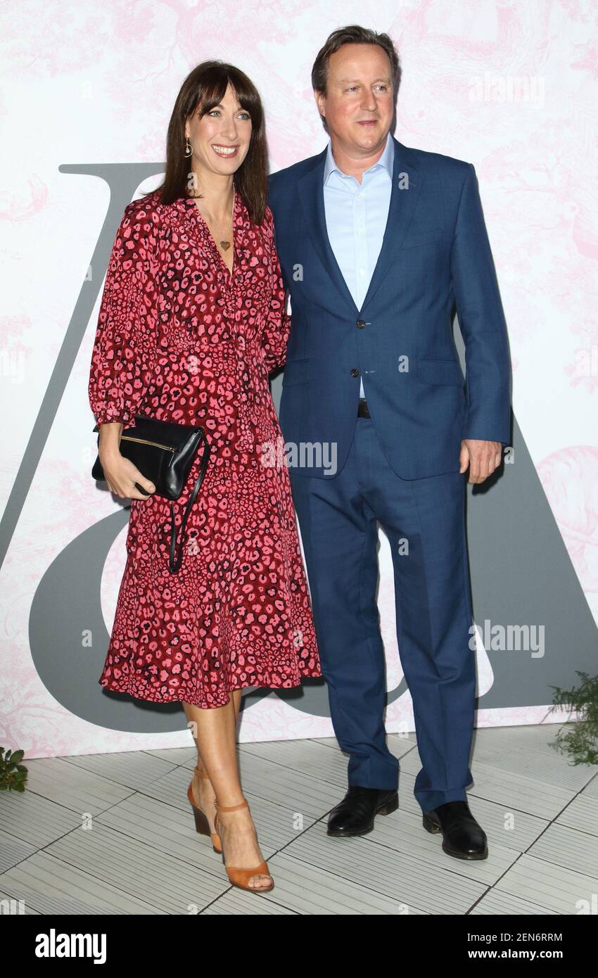 David Cameron and Samantha Cameron at The Victoria and Albert Museum ...