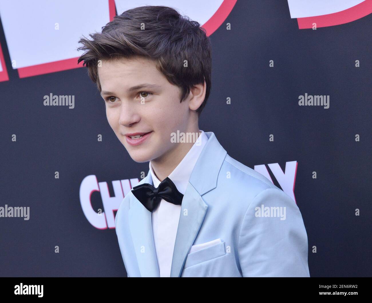 Gabriel Bateman arrives at the CHILD'S PLAY World Premiere held at the ...