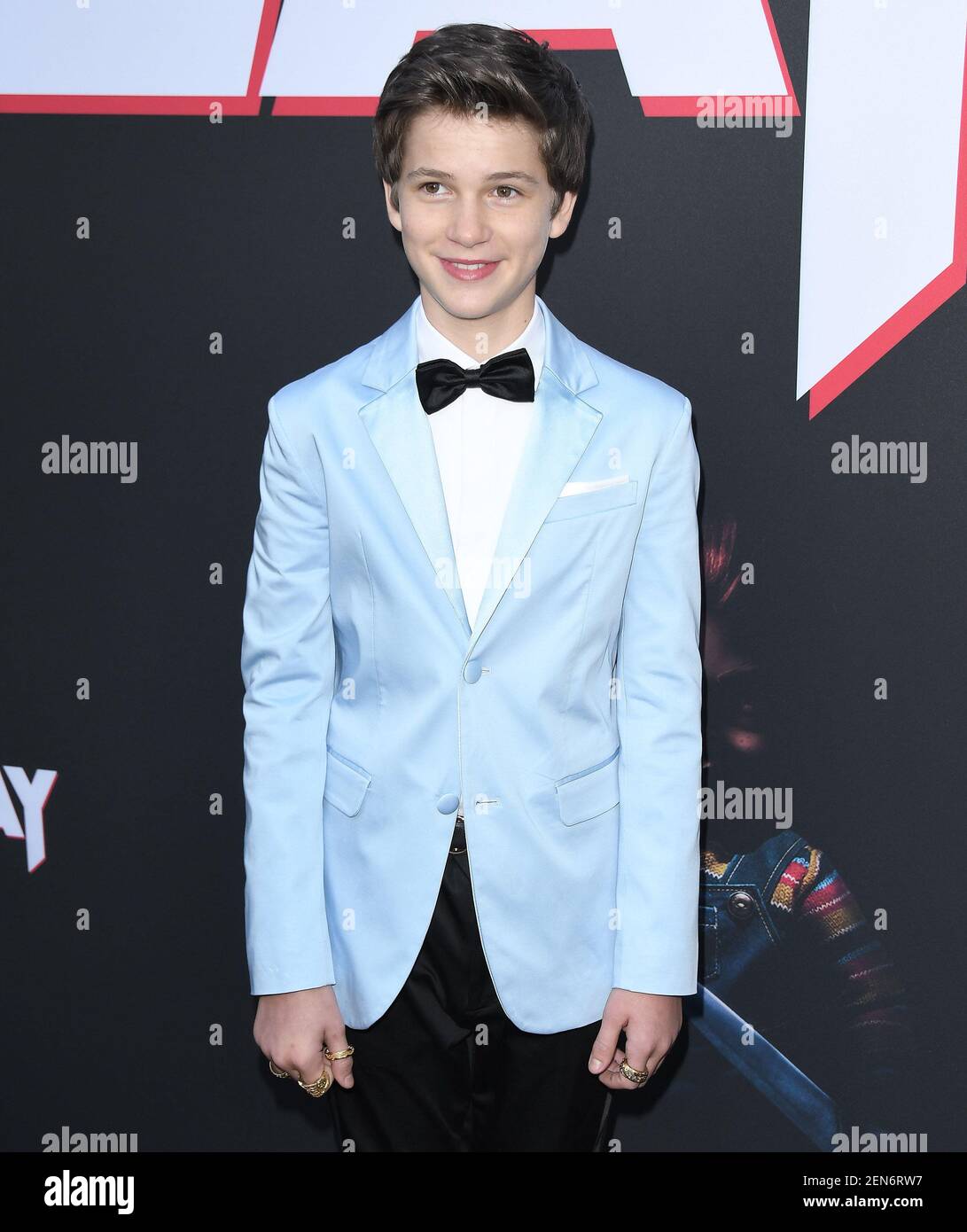 Gabriel Bateman arrives at the CHILD'S PLAY World Premiere held at the ...