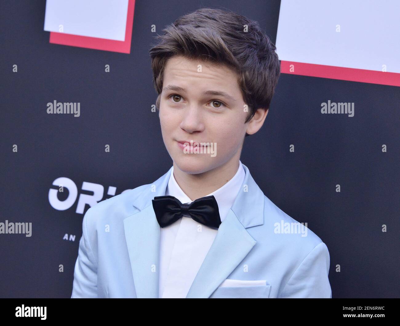 Gabriel Bateman arrives at the CHILD'S PLAY World Premiere held at the ...
