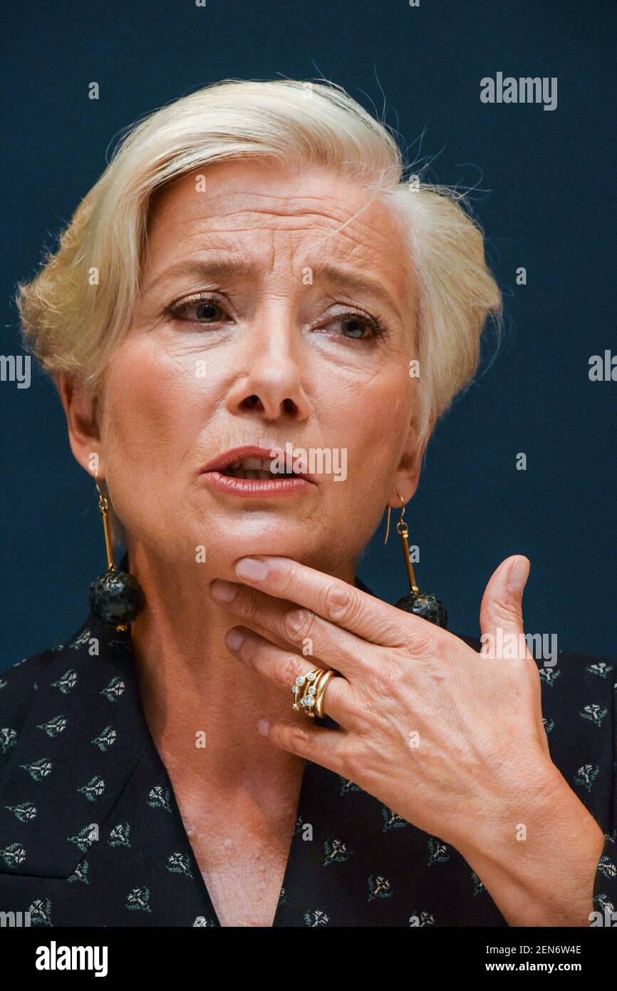 Emma Thomson at the Hollywood Foreign Press Association press ...