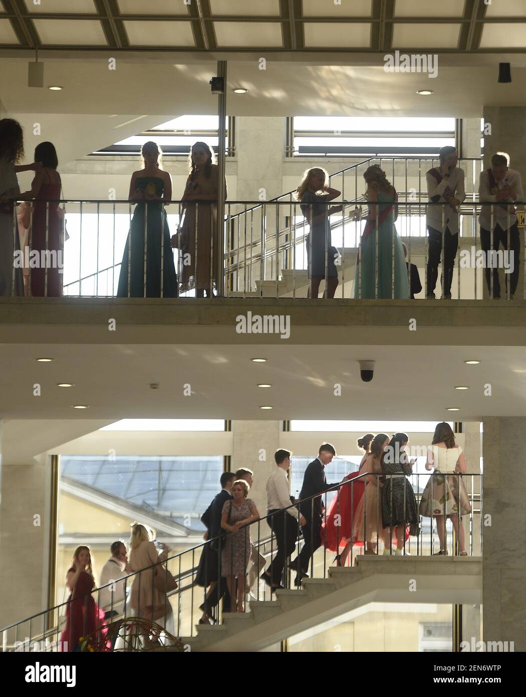 Prom "School Graduate-2019" in the State Kremlin Palace. June 20, 2019 ...