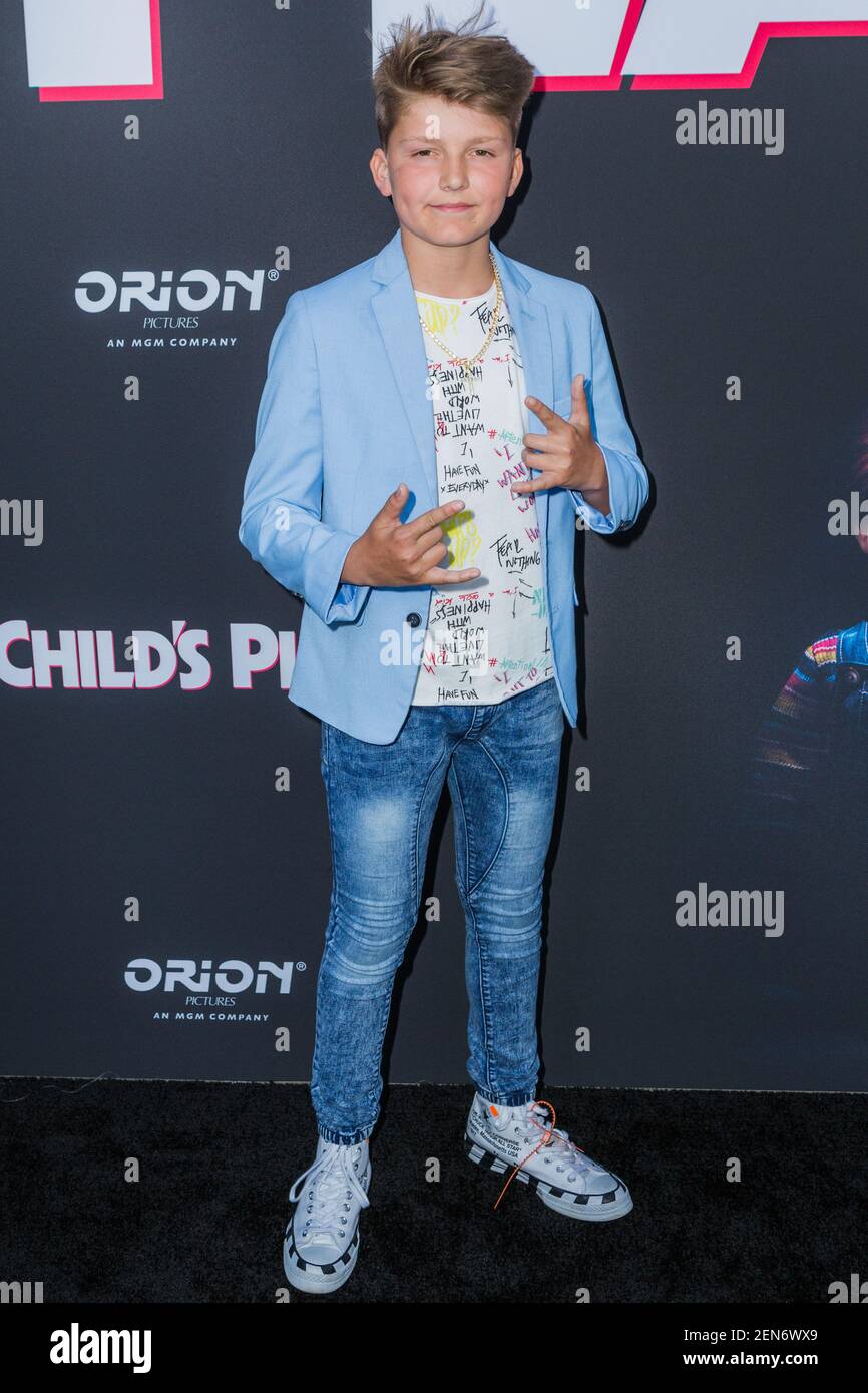 HOLLYWOOD, LOS ANGELES, CALIFORNIA, USA - JUNE 19: Gabriel Bateman ...