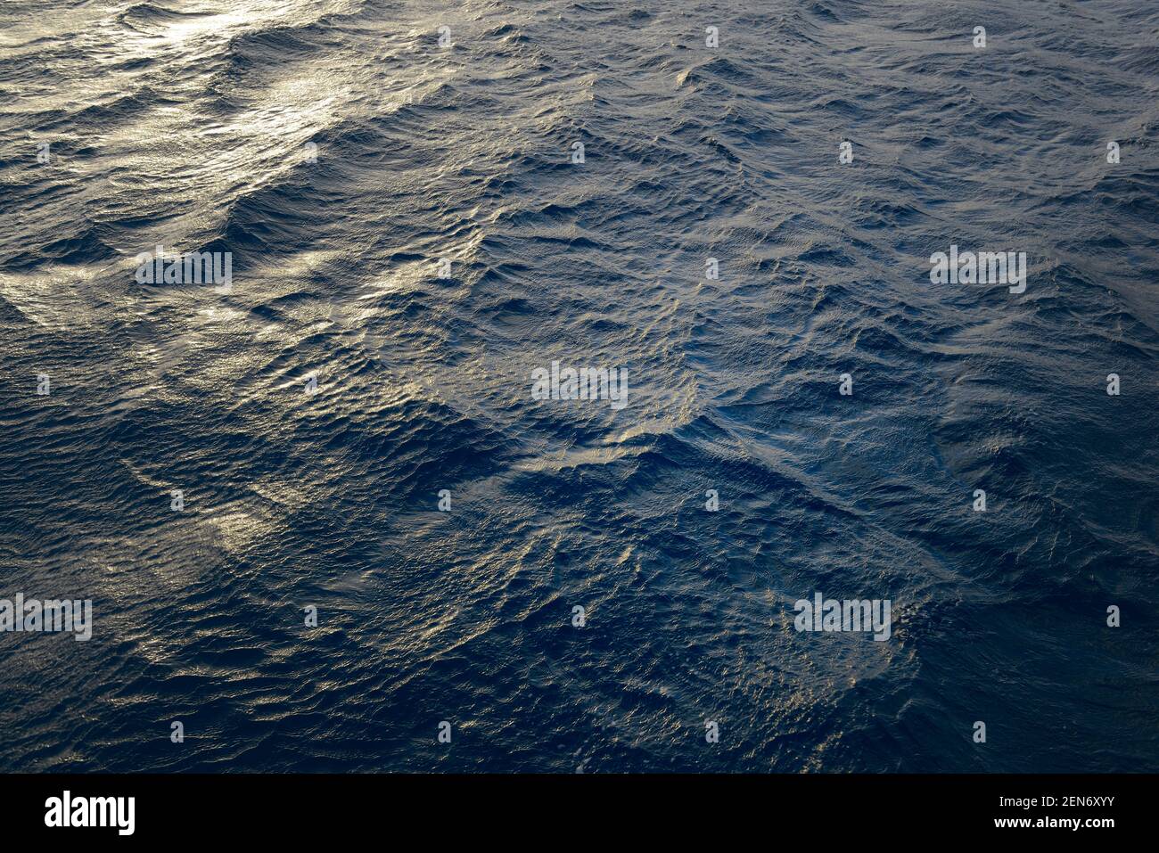 Wind patterns in Manchioneel Bay, Cooper Island, British Virgin Islands ...