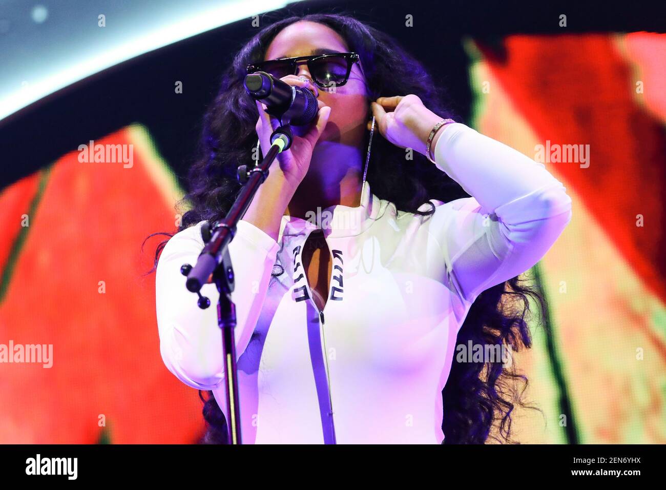 LOS ANGELES, CALIFORNIA, USA - JUNE 20: Singer H.E.R. (Gabi Wilson ...