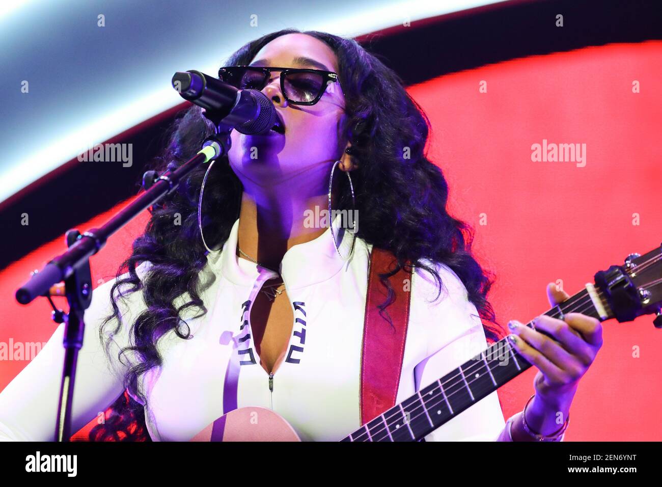 LOS ANGELES, CALIFORNIA, USA - JUNE 20: Singer H.E.R. (Gabi Wilson ...